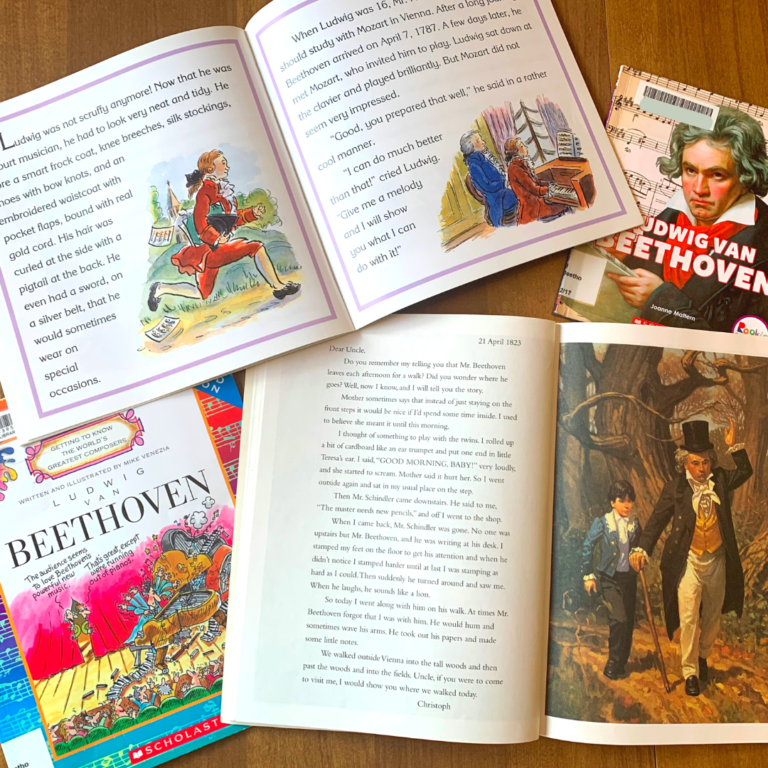 No-Sweat, Simple Composer Study - Beethoven - Simply Learning Together